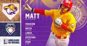 Matt Bottcher se une a los Dorados de Chihuahua para la temporada 2025 ...